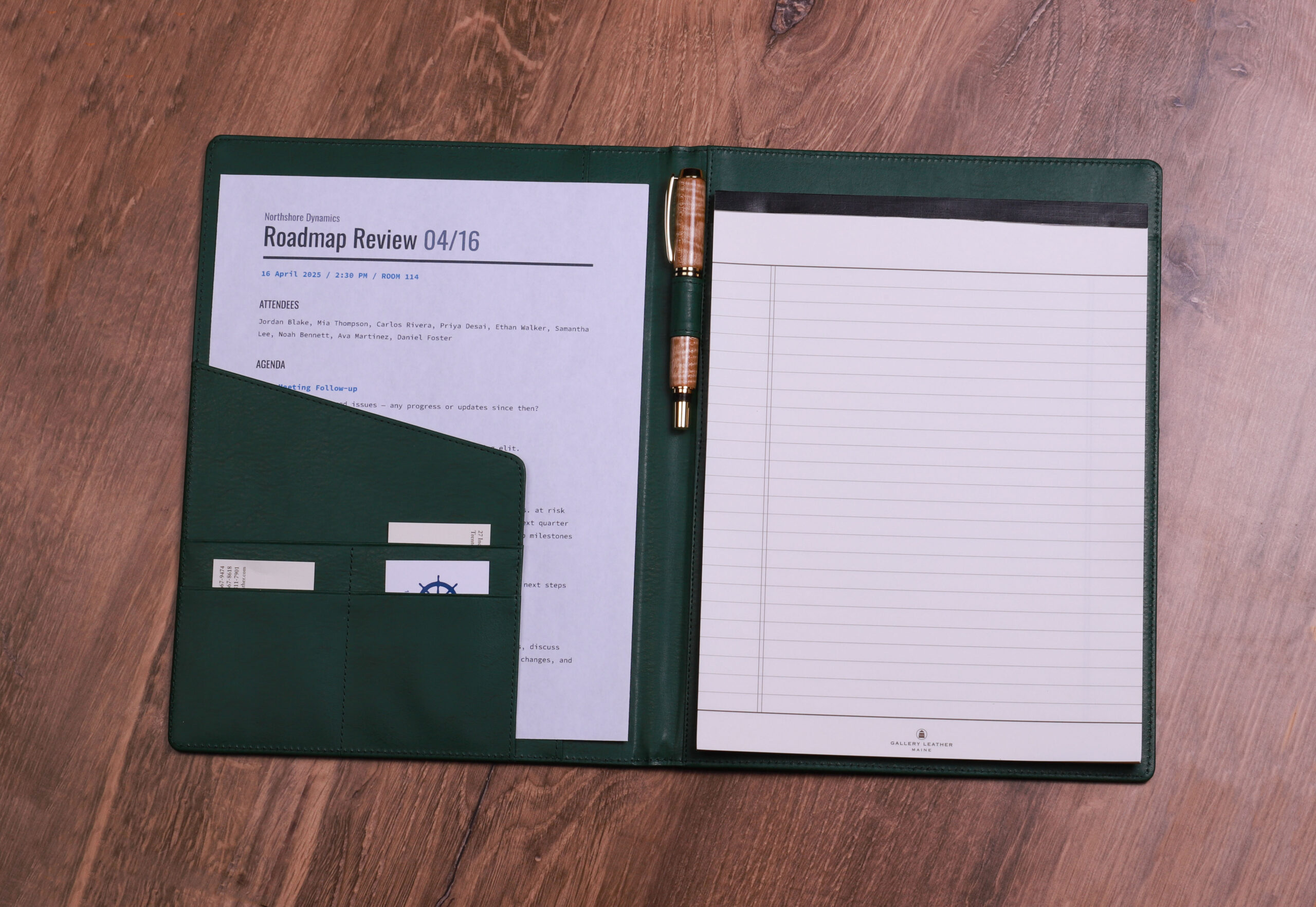 Leather Padfolios | For The Professionals - Gallery Leather Blog